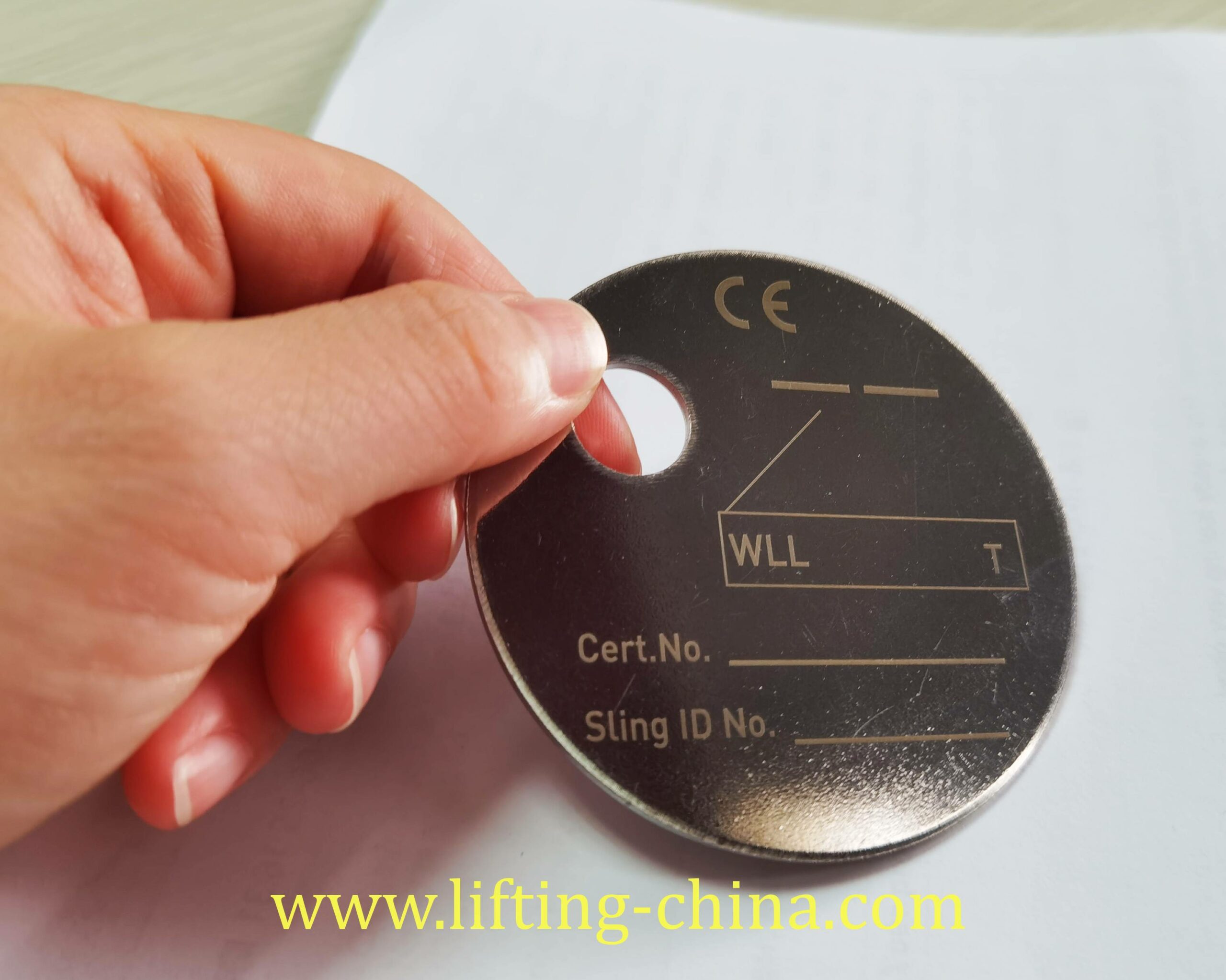 Chain sling tag - Lifting-china Website